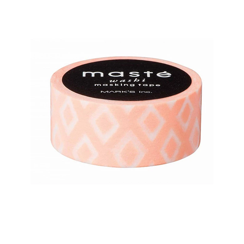 Masking Tape Masté Orange clair diamond polka-Mark’s Europe