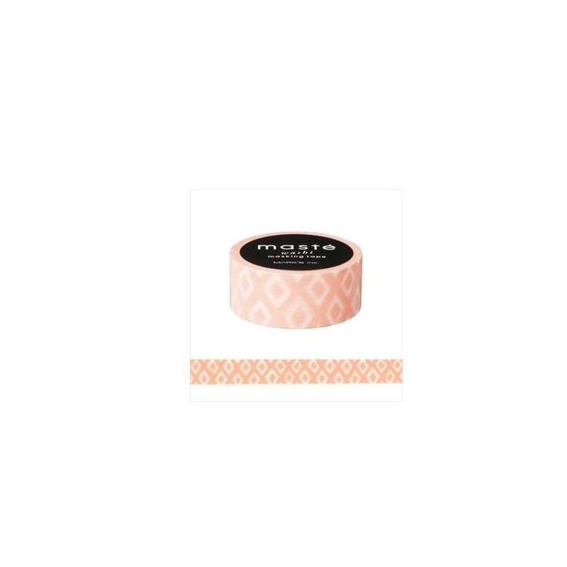 Masking Tape Masté Orange clair diamond polka-Mark’s Europe